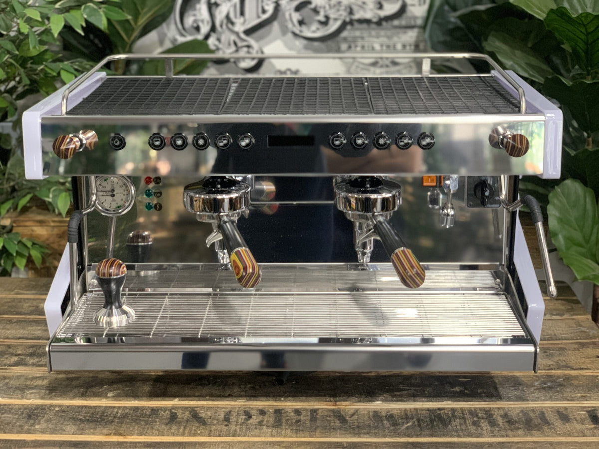 Cime CO-03 NEO E61 2 Group with Multi Colour Skateboard & Black Grips